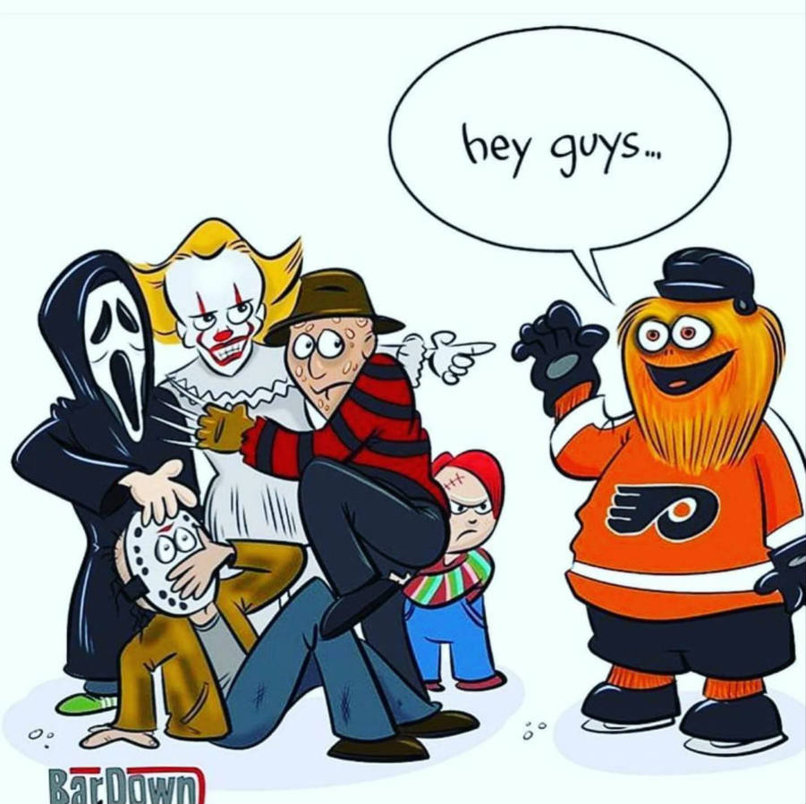 Jigsaw Puzzle | 81 pieces | Gritty the Flyers Mascot | Jigidi