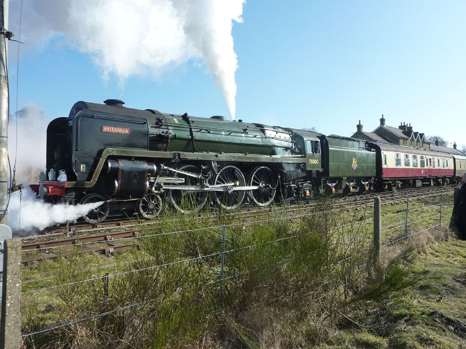 Solve BR Standard Class 7 4-6-2 70000 Britannia. jigsaw puzzle online ...