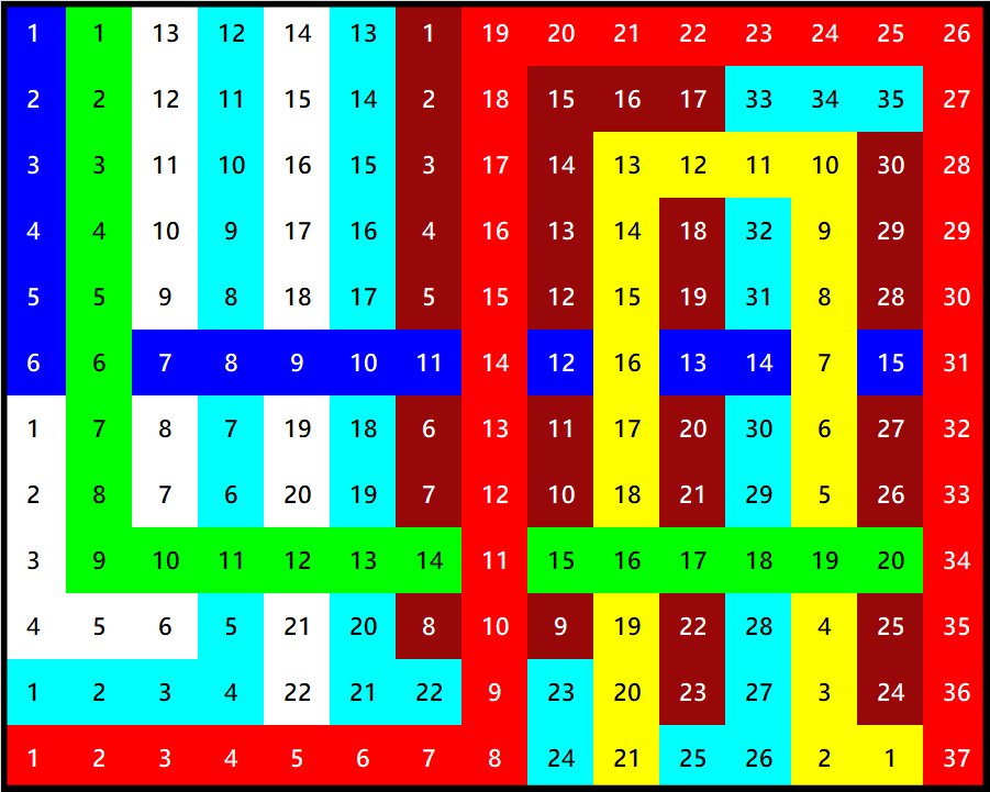 Solve Number 1336 rombi 180 jigsaw puzzle online with 180 pieces