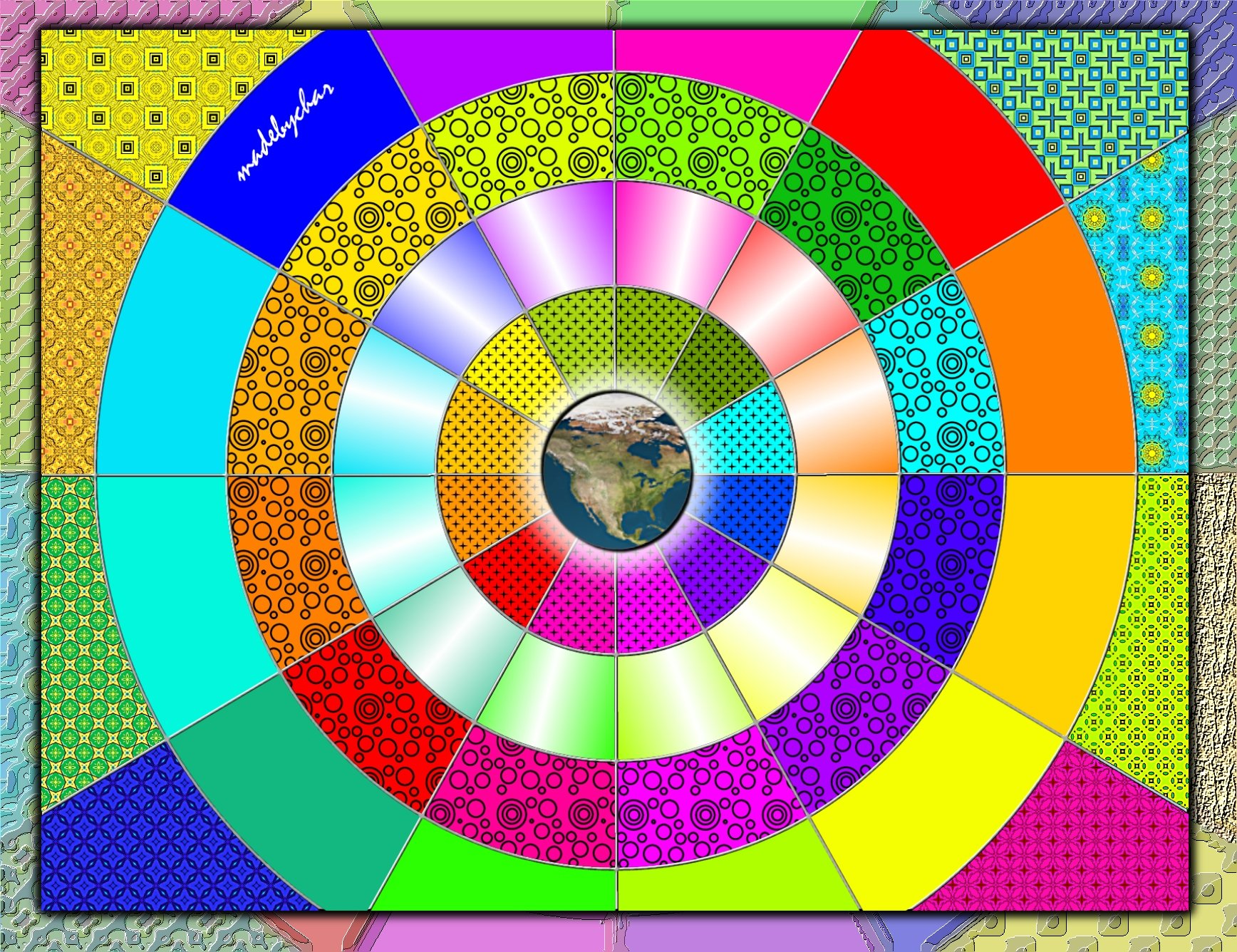 Solve A World of Color... jigsaw puzzle online with 450 pieces