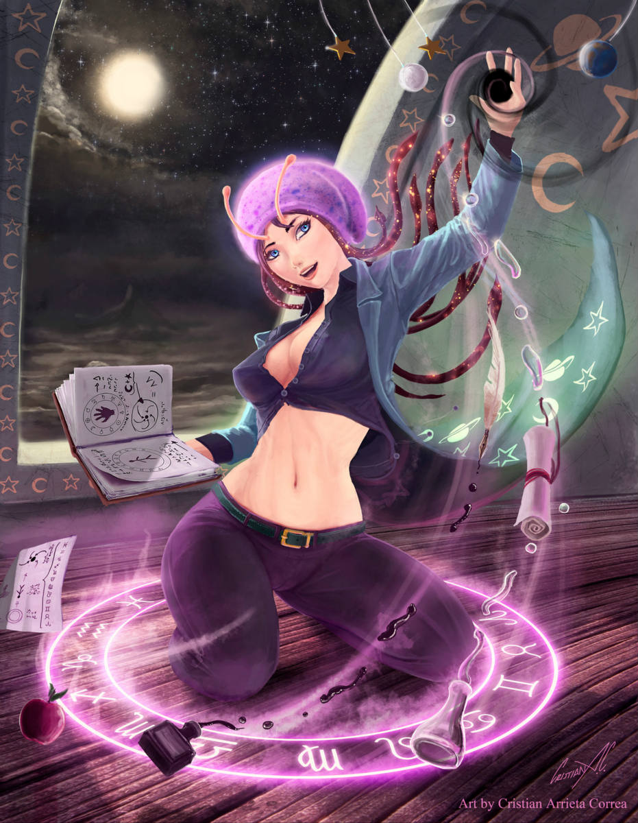 Solve Astro Wizard Sammy jigsaw puzzle online with 221 pieces