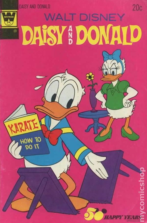 Solve Daisy And Donald: Karate Chop jigsaw puzzle online with 77 pieces