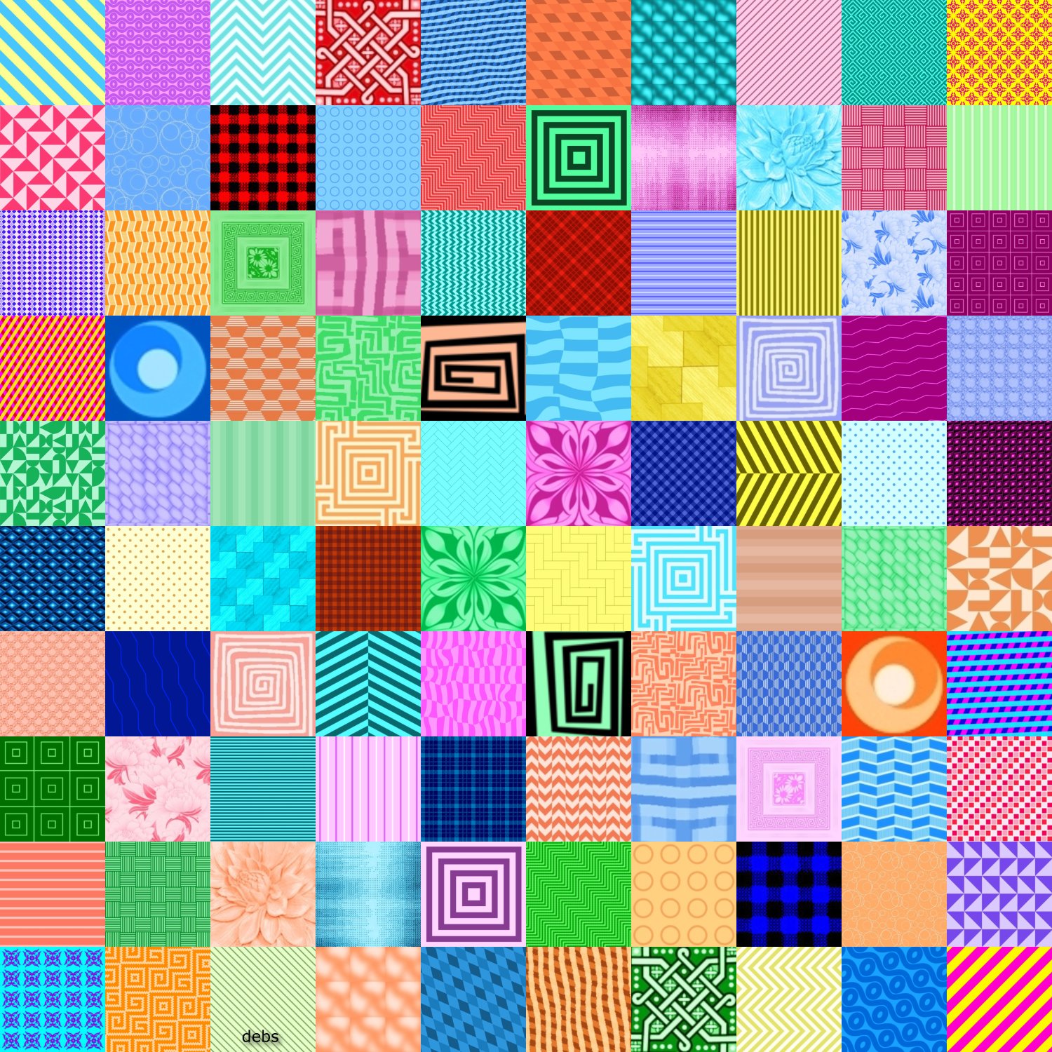 Solve Saturday mix jigsaw puzzle online with 100 pieces