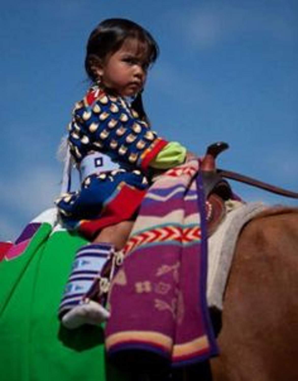 Solve Apache Caddo Indian girl at J T Morrow Pow Wow in Binger Oklahoma ...