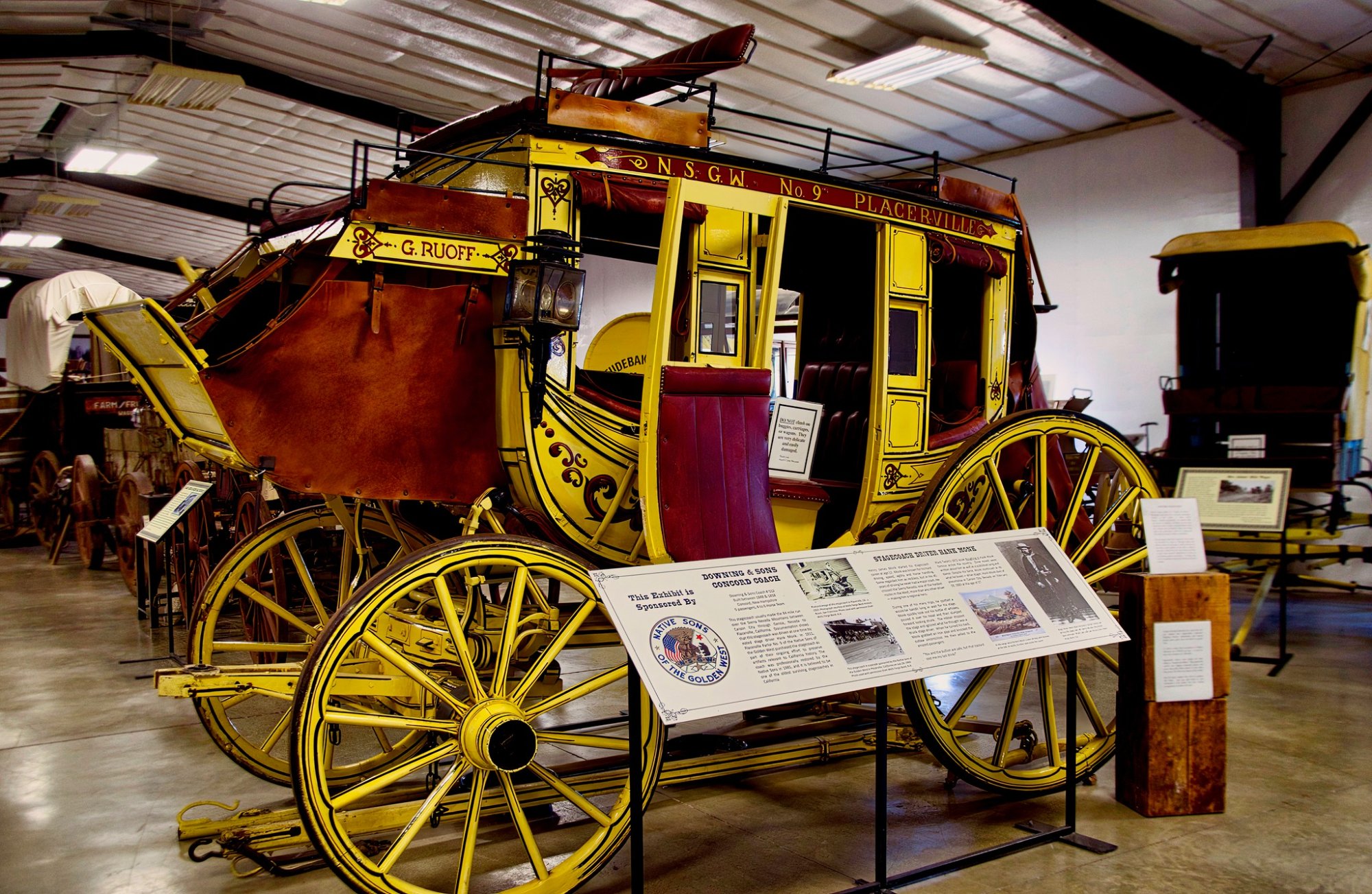 Jigsaw Puzzle | Angels Camp Museum Stagecoach | 70 pieces | Jigidi