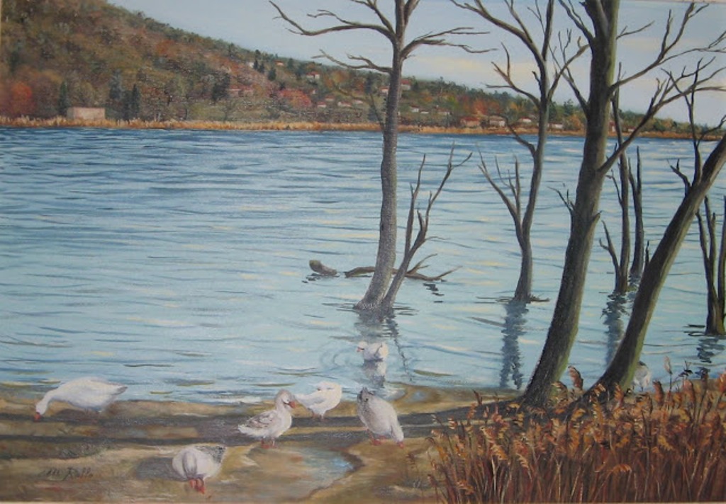 Solve Lago del Segrino Dipinti di Maria ROLLO jigsaw puzzle online with ...