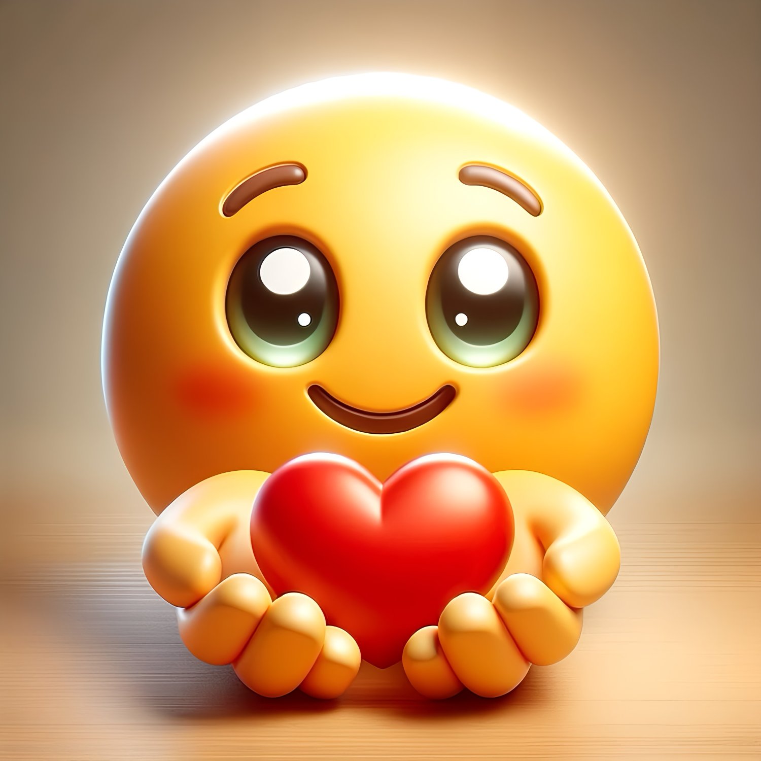 Solve Smiley heart jigsaw puzzle online with 400 pieces
