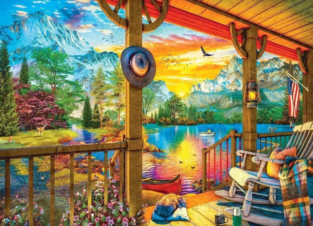 Solve Weekend Retreat jigsaw puzzle online with 70 pieces