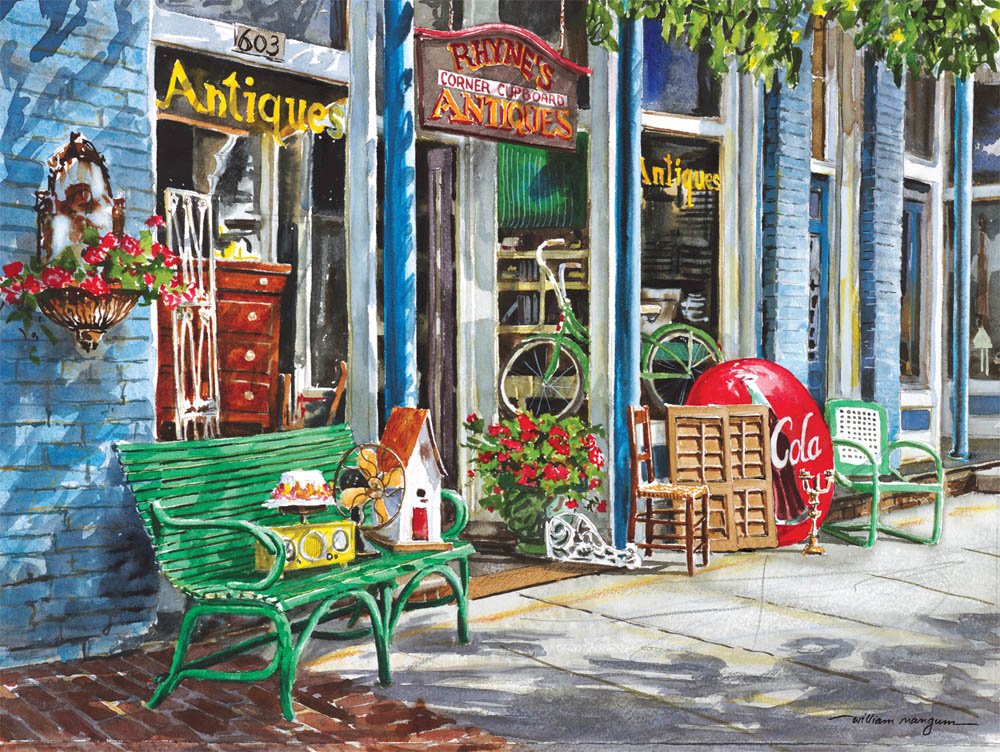 Solve Antique Row jigsaw puzzle online with 192 pieces