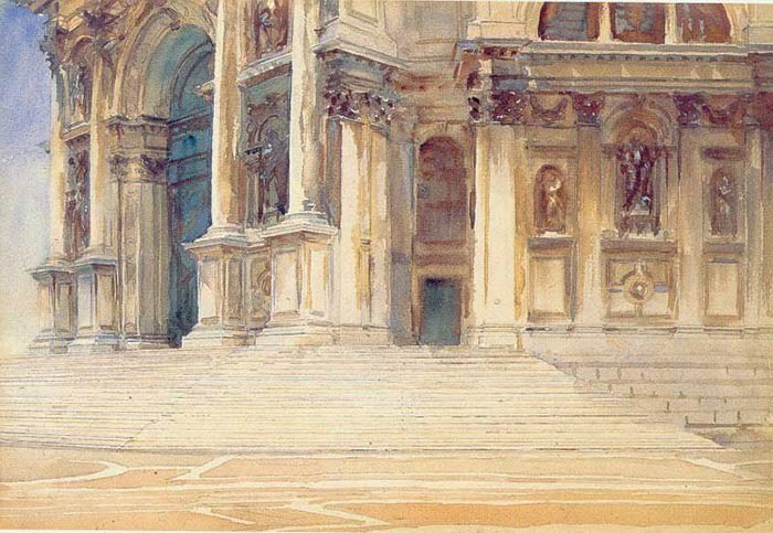 Solve John Singer Sargent- Santa Maria Della Salute, Venice. The Main ...