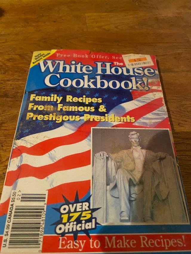 Solve White house cookbook jigsaw puzzle online with 20 pieces