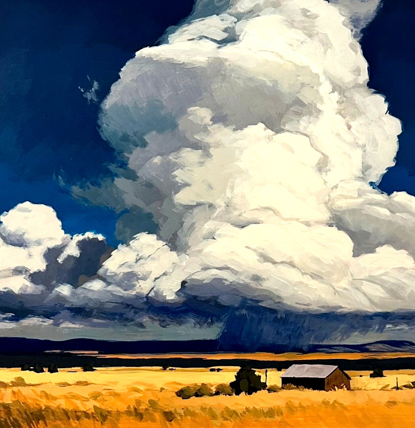 Solve Towering Storm jigsaw puzzle online with 100 pieces