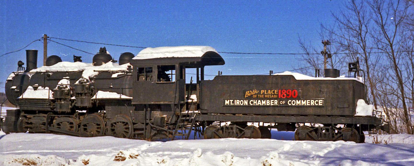 Solve Mountain Iron, MN, mine locomotive, donated by U.S. Steel jigsaw ...