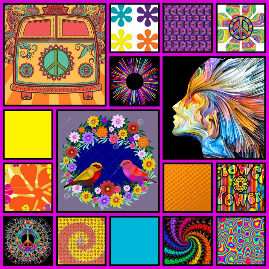 Solve Flowers Do Have Power jigsaw puzzle online with 81 pieces