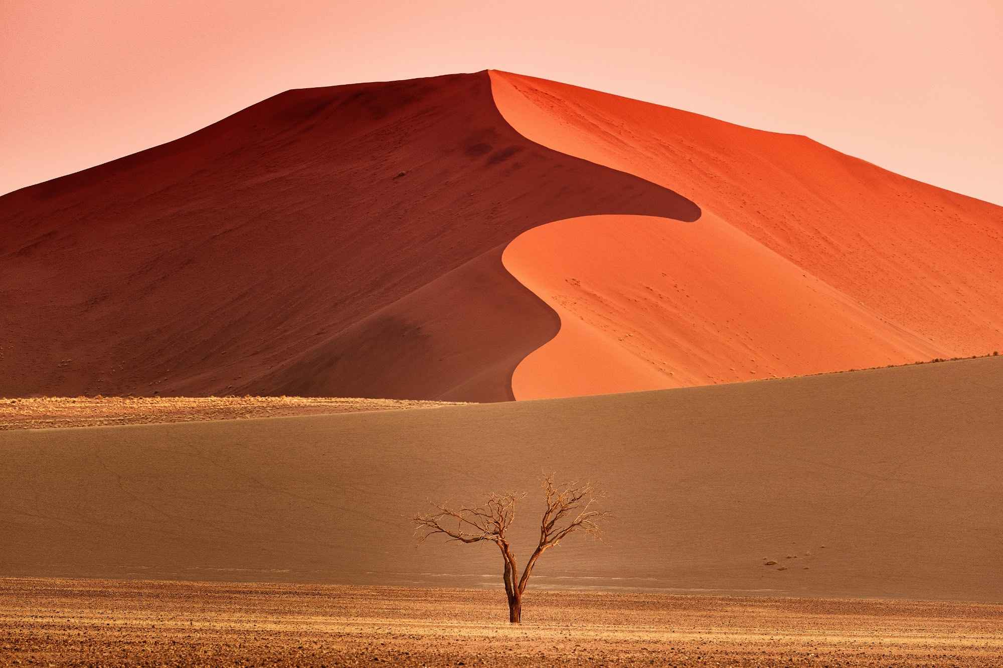 Solve Sossusvlei, Namibia jigsaw puzzle online with 77 pieces
