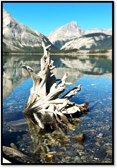 Solve Canadian Mountains jigsaw puzzle online with 54 pieces