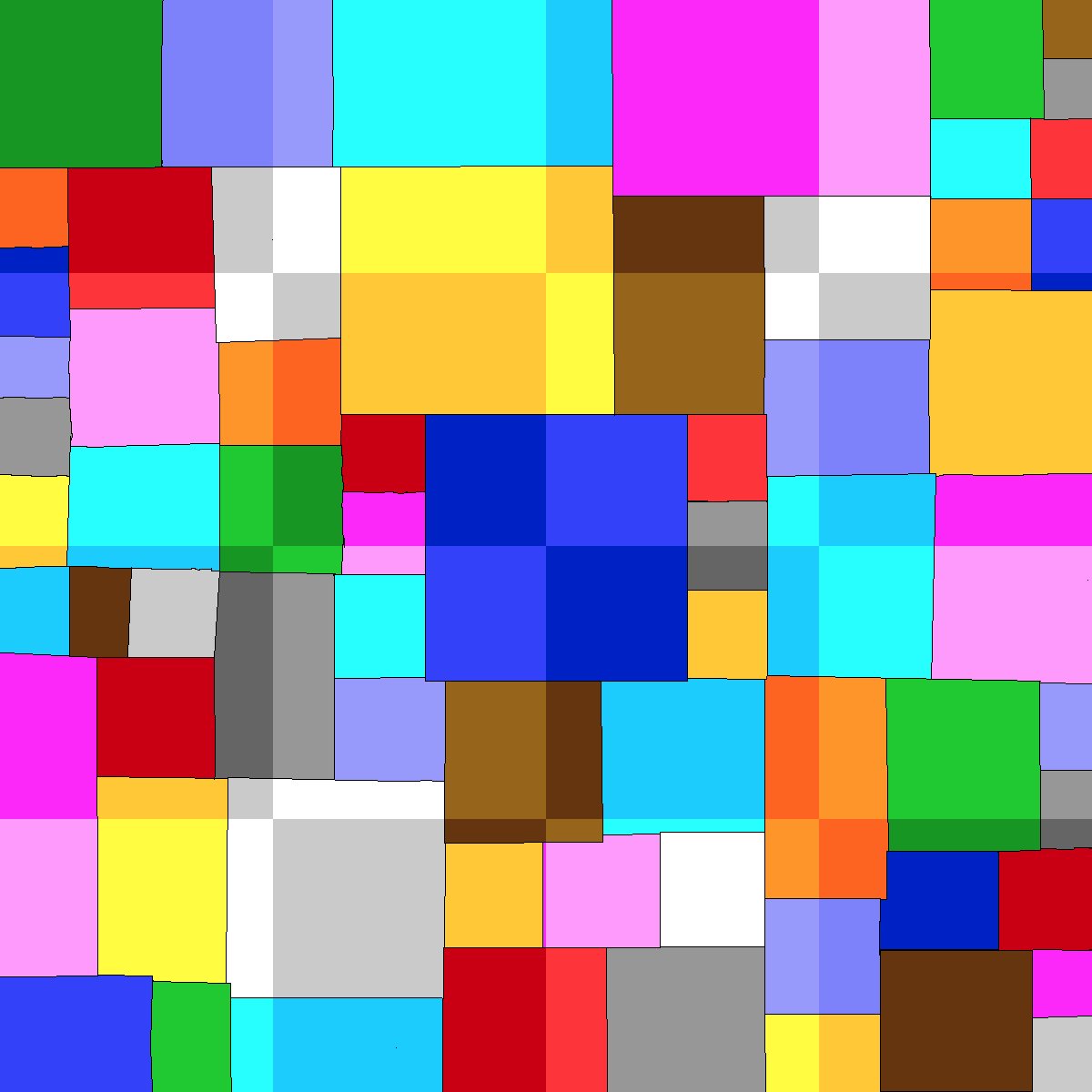 Solve Squares jigsaw puzzle online with 100 pieces