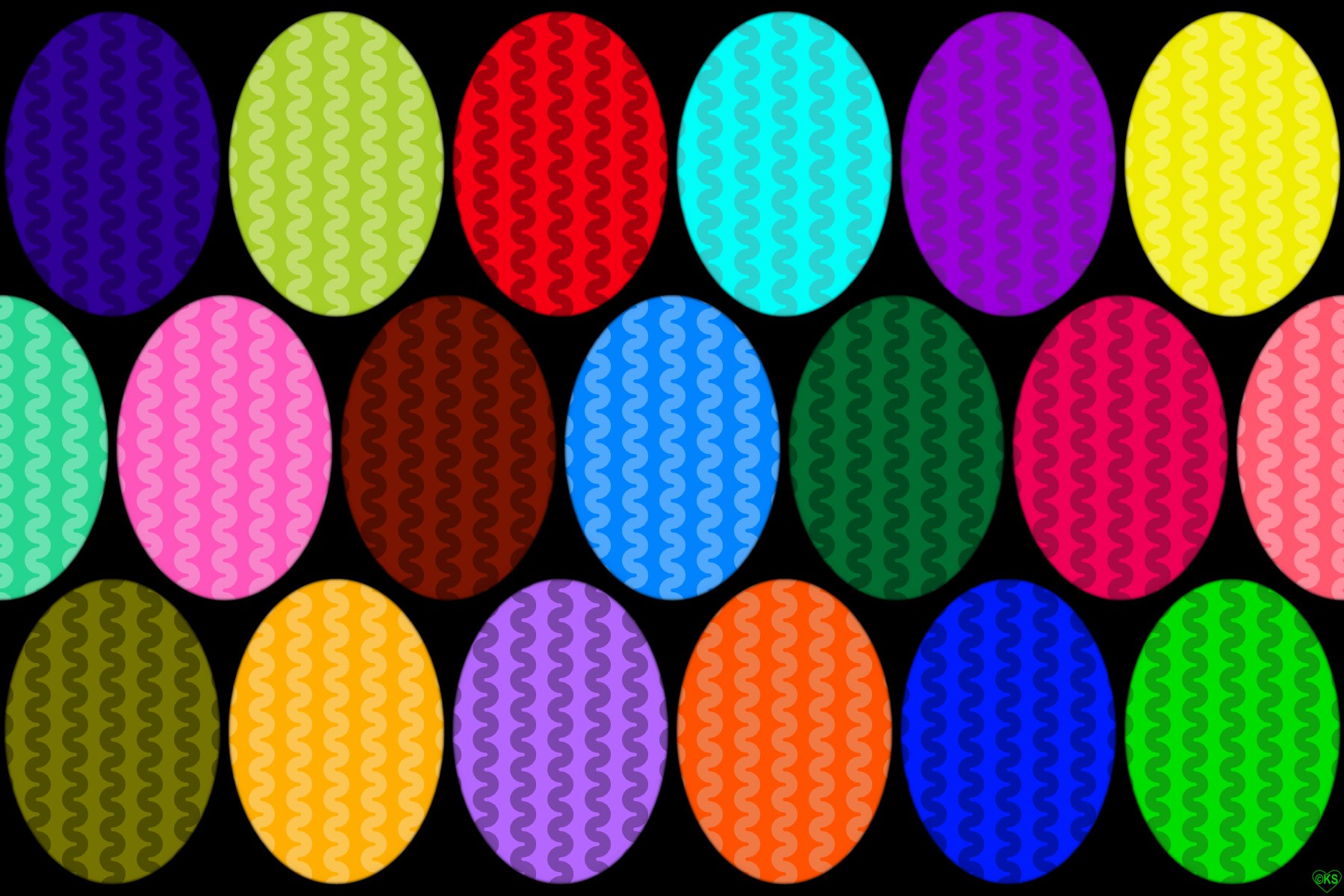 Solve Squiggly Ovals!! ~ H jigsaw puzzle online with 600 pieces