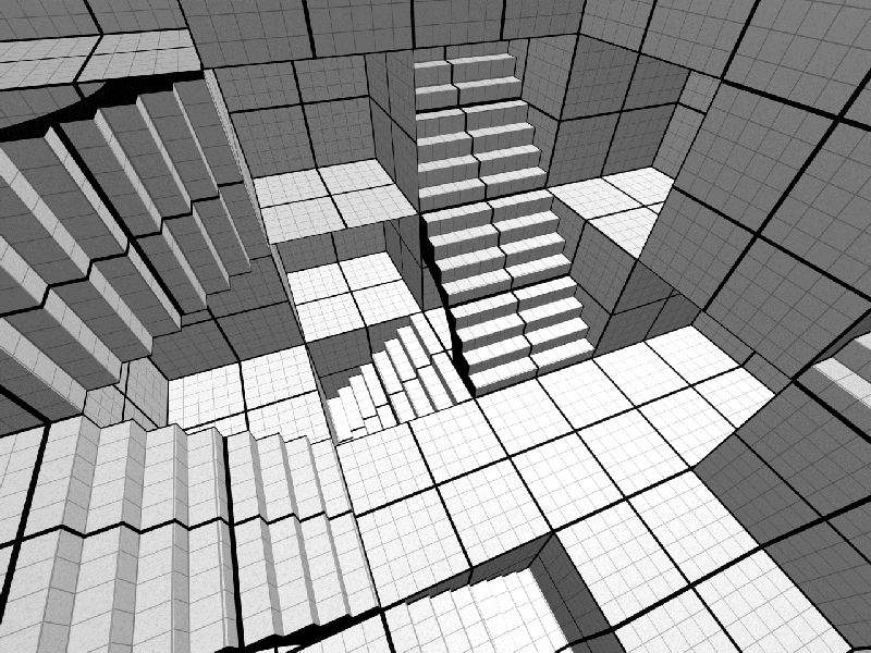 Jigsaw Puzzle | Graphed Stairs | 35 pieces | Jigidi