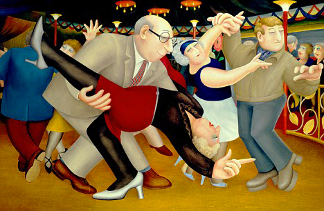 Solve beryl cook dance jigsaw puzzle online with 40 pieces