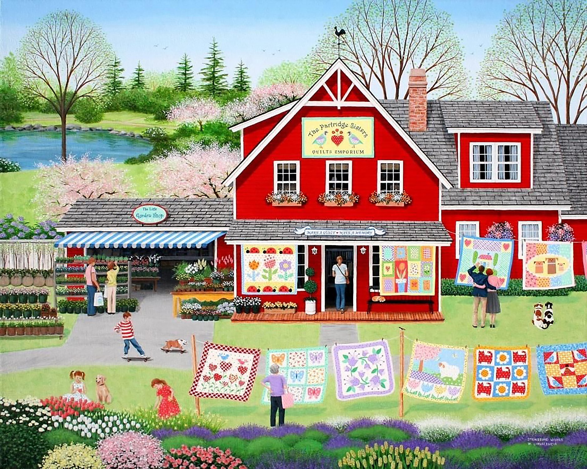 Solve Springtime Wishes jigsaw puzzle online with 357 pieces