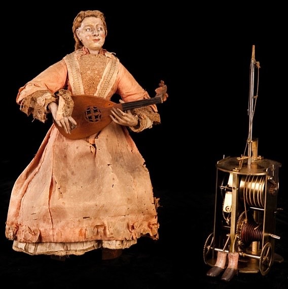Solve 17th Century Automaton, Lady Playing a Lute jigsaw puzzle online ...