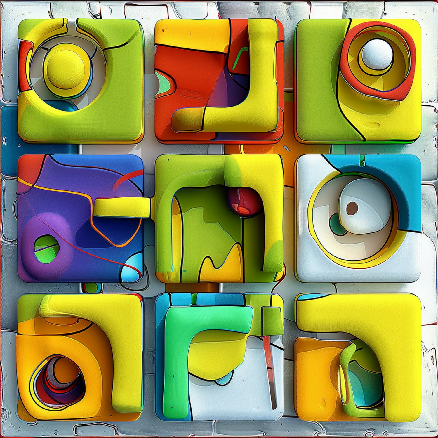 Solve Pattern jigsaw puzzle online with 600 pieces