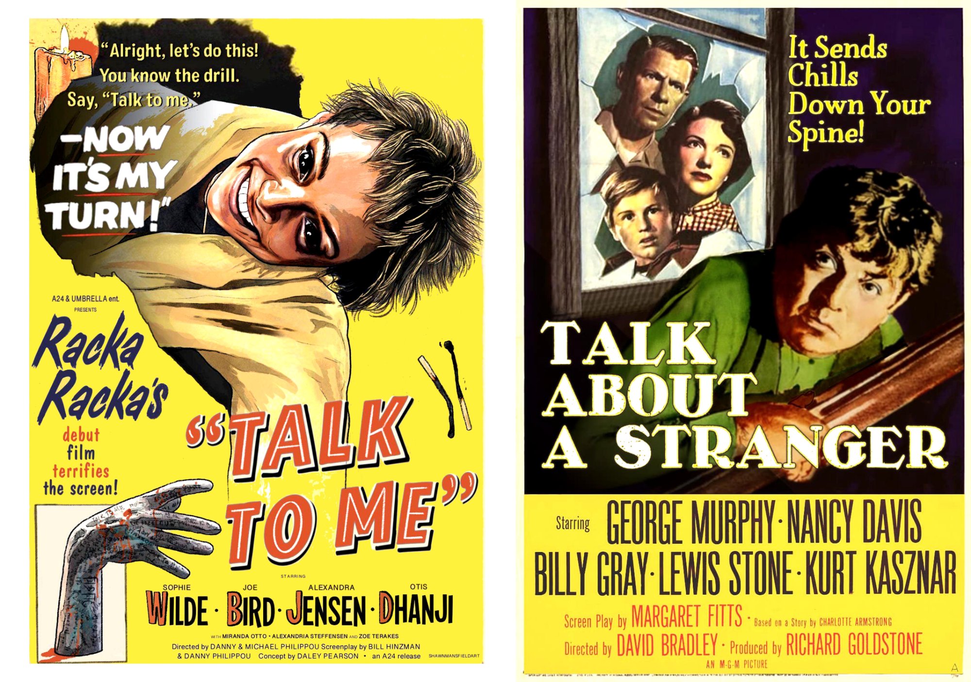 Solve Talk to Me ~ 2022 and Talk About a Stranger ~ 1952 jigsaw puzzle ...