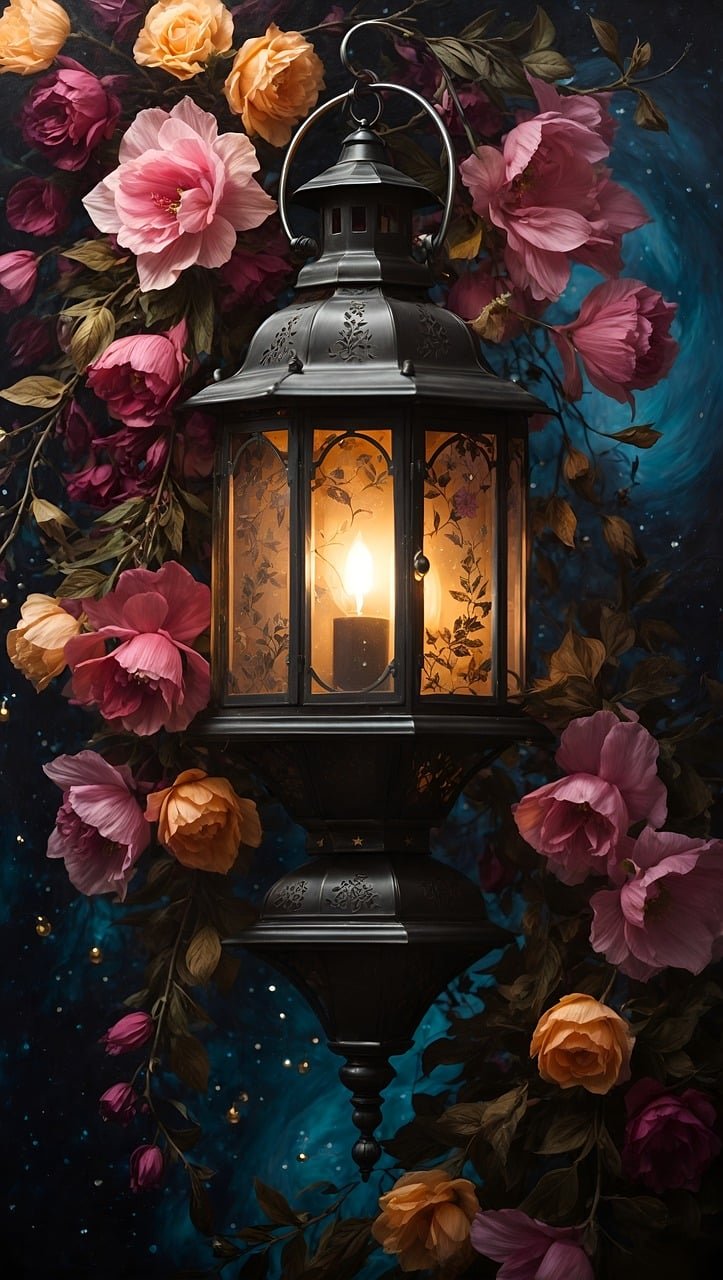 Solve Lighted Lantern jigsaw puzzle online with 91 pieces