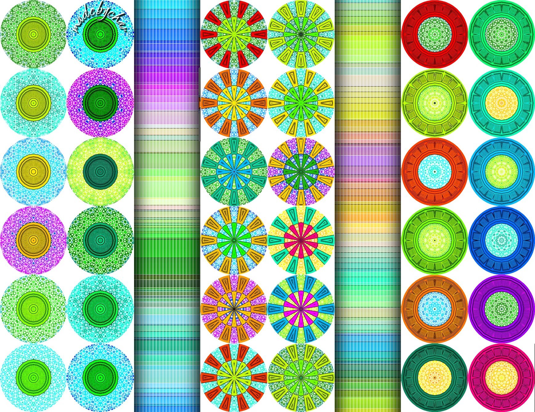 Solve Yesterday's Puzzle left some Kaleidos... jigsaw puzzle online ...