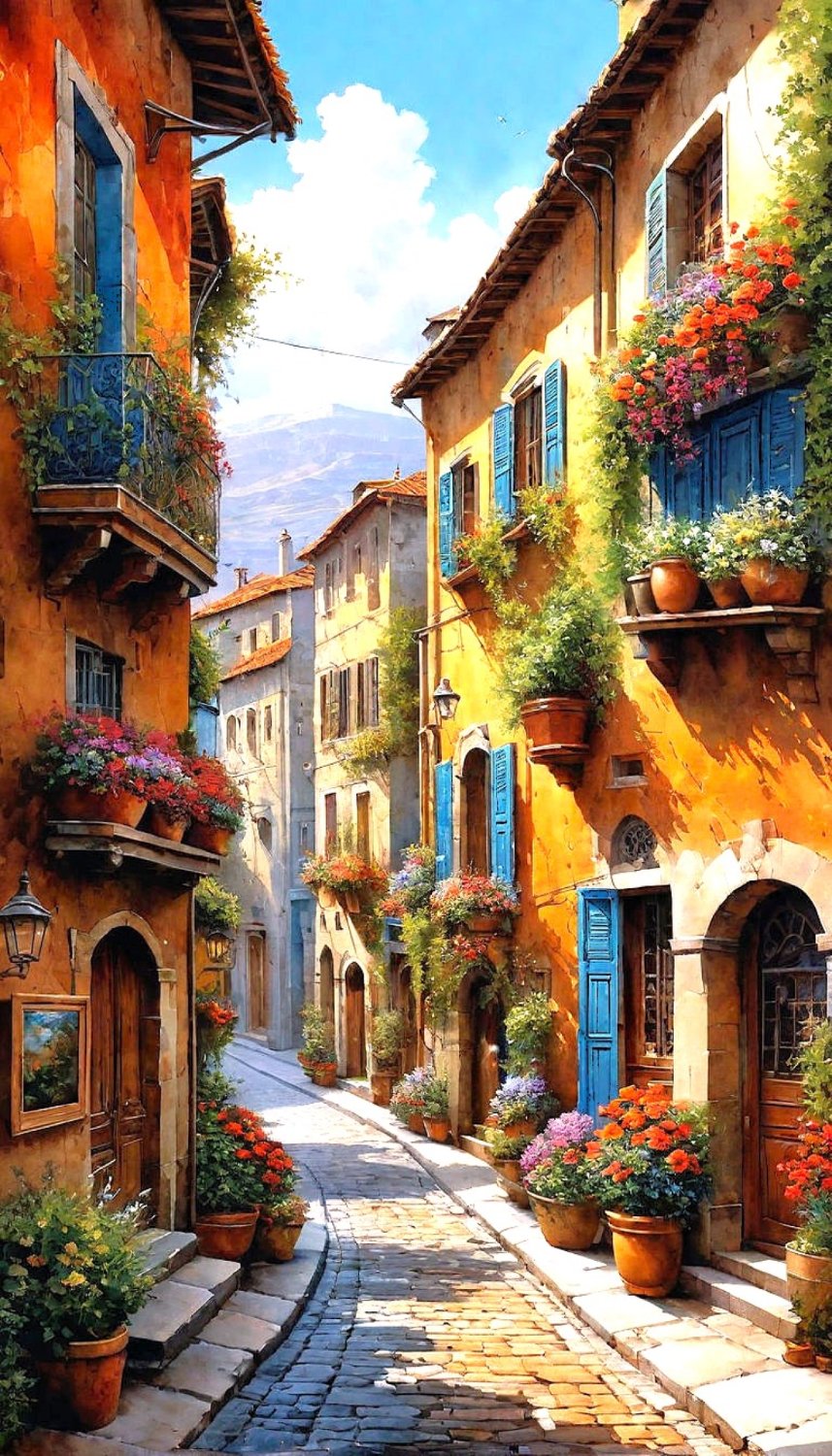 Solve Blue Shutters jigsaw puzzle online with 84 pieces