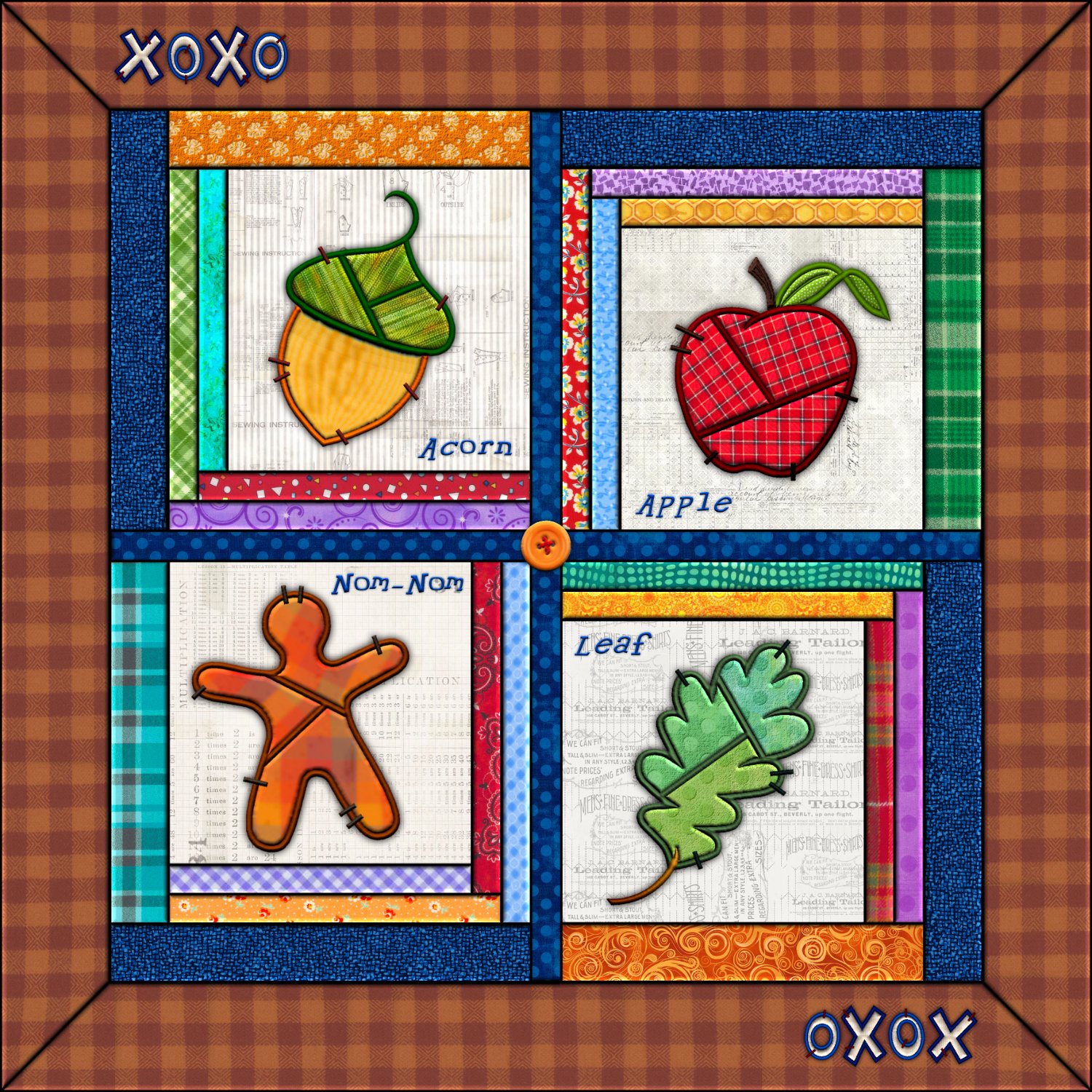 Solve Autumn Pinwheel jigsaw puzzle online with 361 pieces
