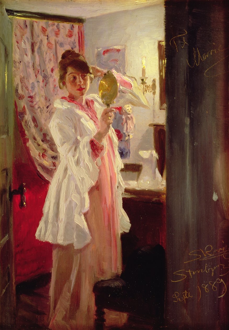 Solve Peder Severin Krøyer - Interior with the Artist's Wife jigsaw ...