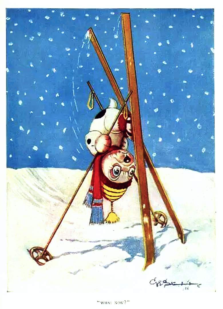 Solve Bonzo, What now, 1926 by Studdy jigsaw puzzle online with 48 pieces