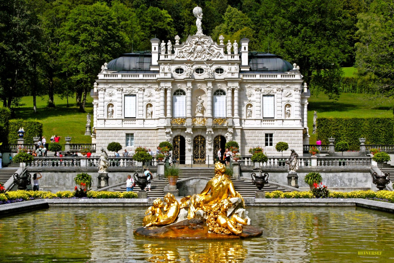 Solve Schloss Linderhof Castle of King Ludwig of Germany... jigsaw ...