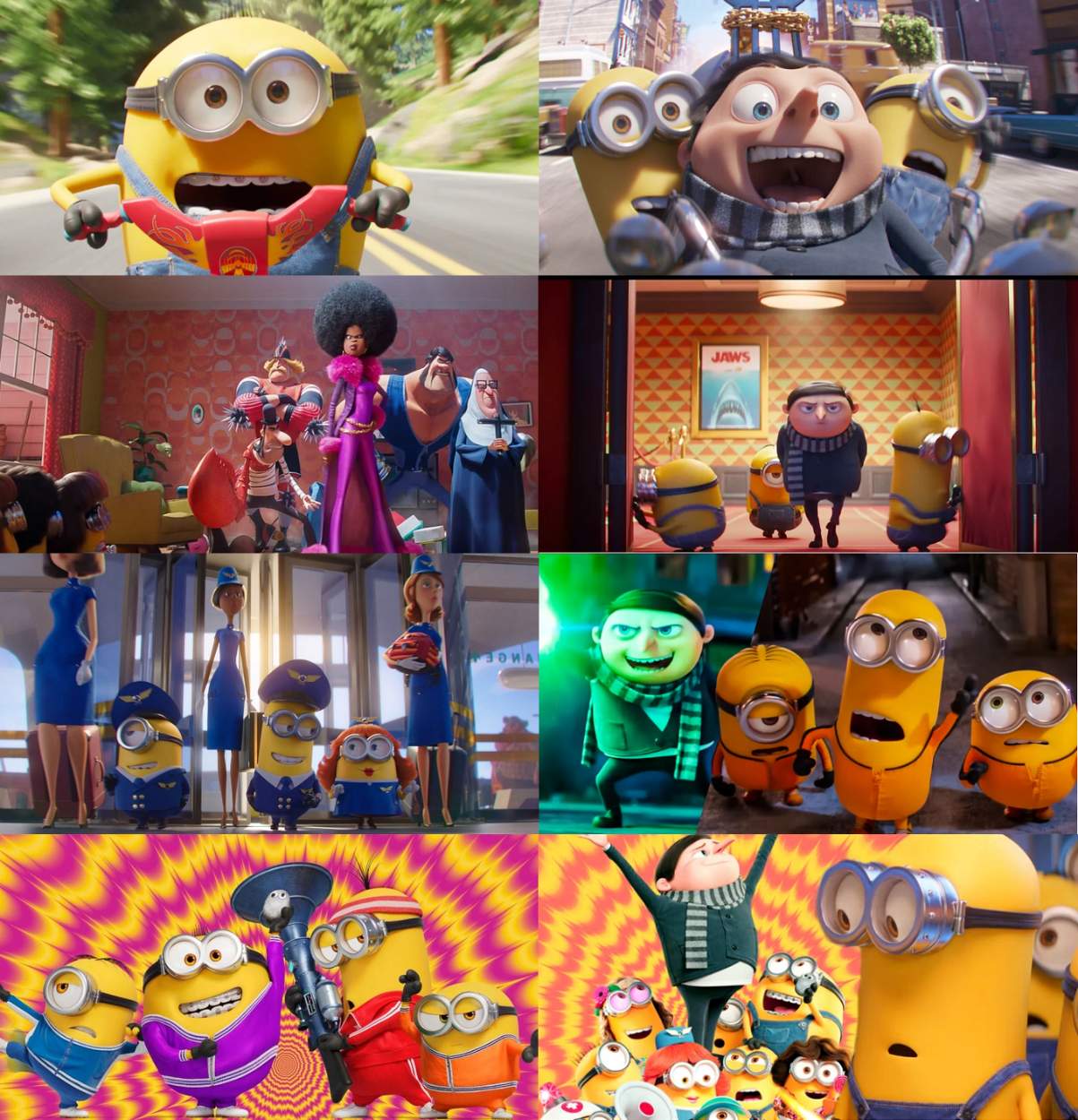 Solve Minions-The-Rise-of-Gru jigsaw puzzle online with 100 pieces