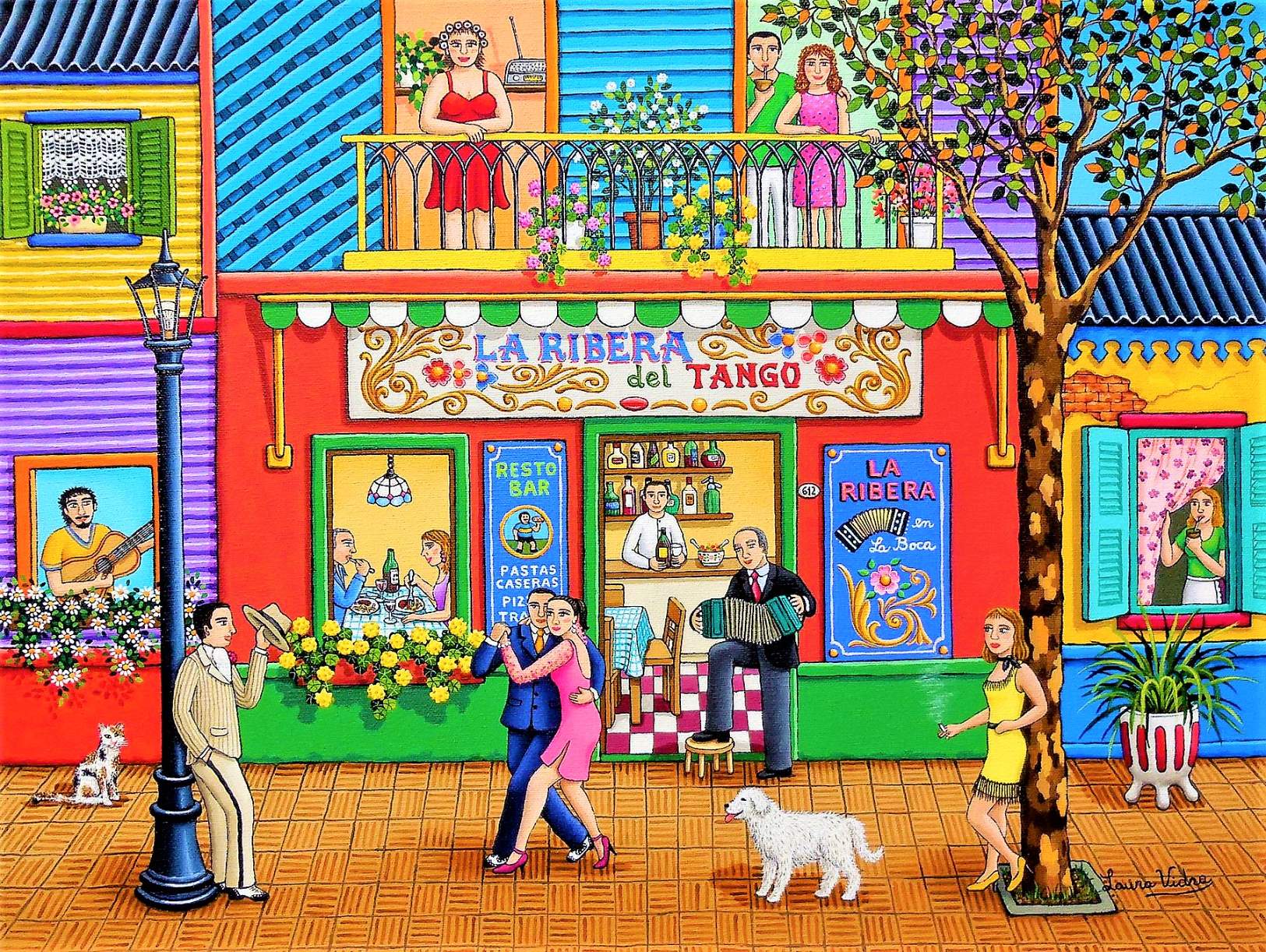 Solve Tango! jigsaw puzzle online with 130 pieces