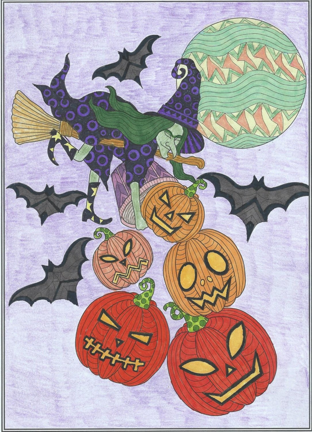 Solve It's raining pumpkins jigsaw puzzle online with 266 pieces