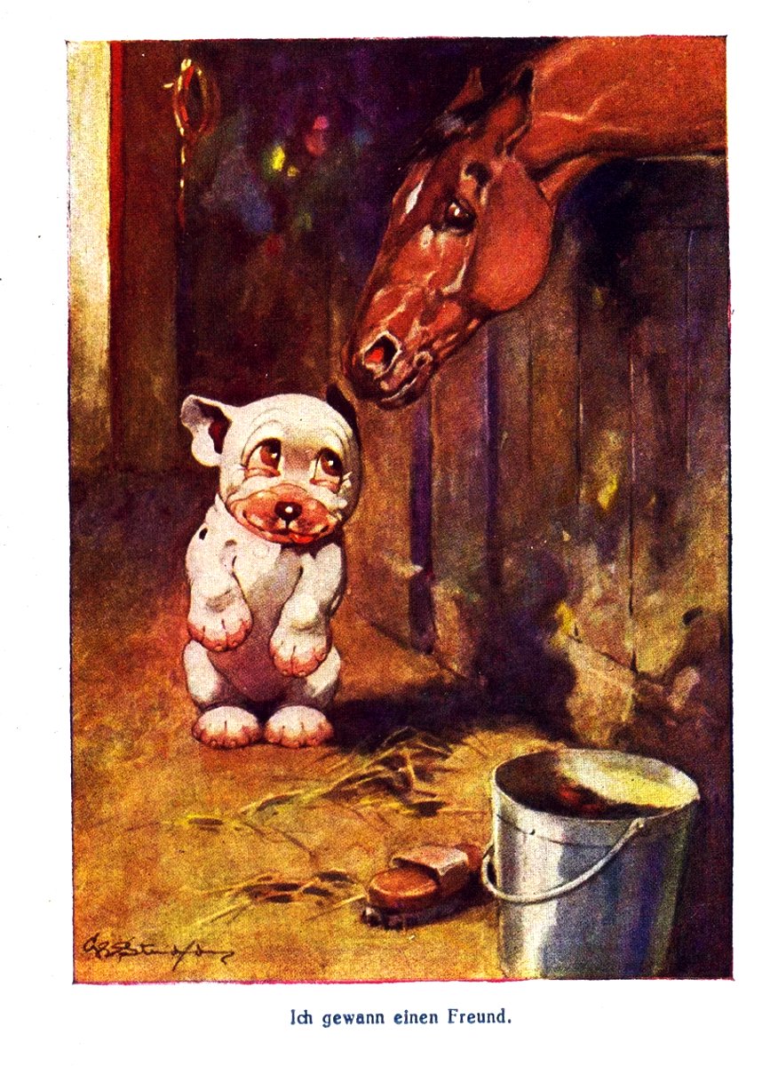 Solve Bonzo, I made a friend, by George Ernest Studdy (British,1878 ...