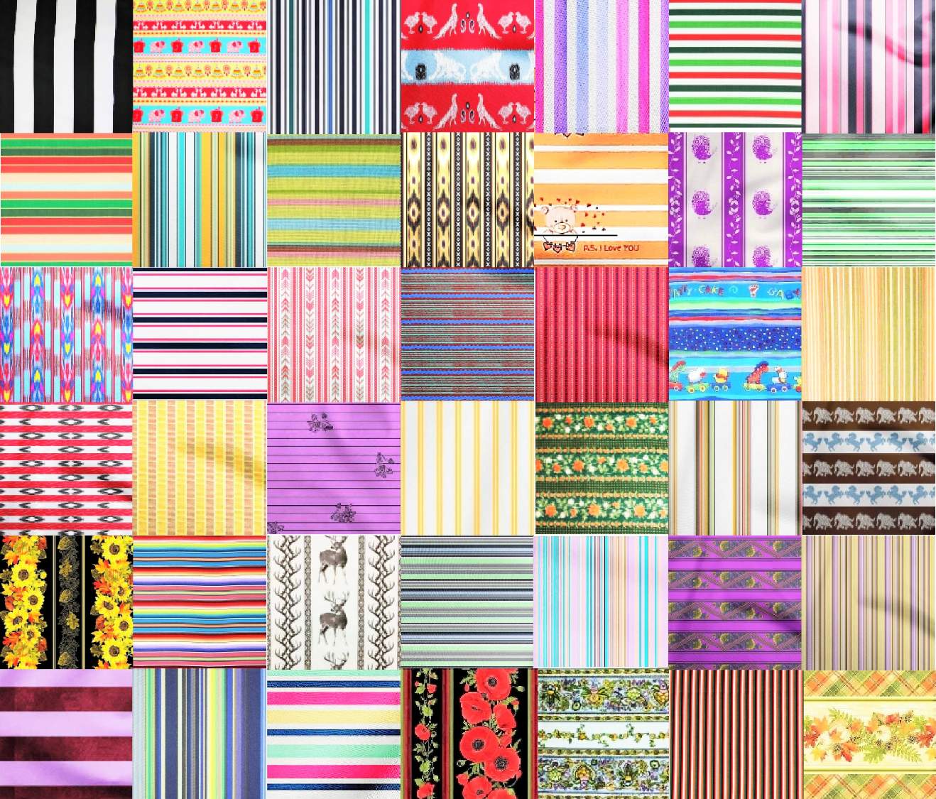 Solve PATCHWORK STRIPES 84 jigsaw puzzle online with 72 pieces