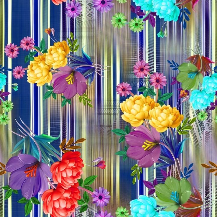 Jigsaw Puzzle | 64 pieces | Wall Flowers | Jigidi