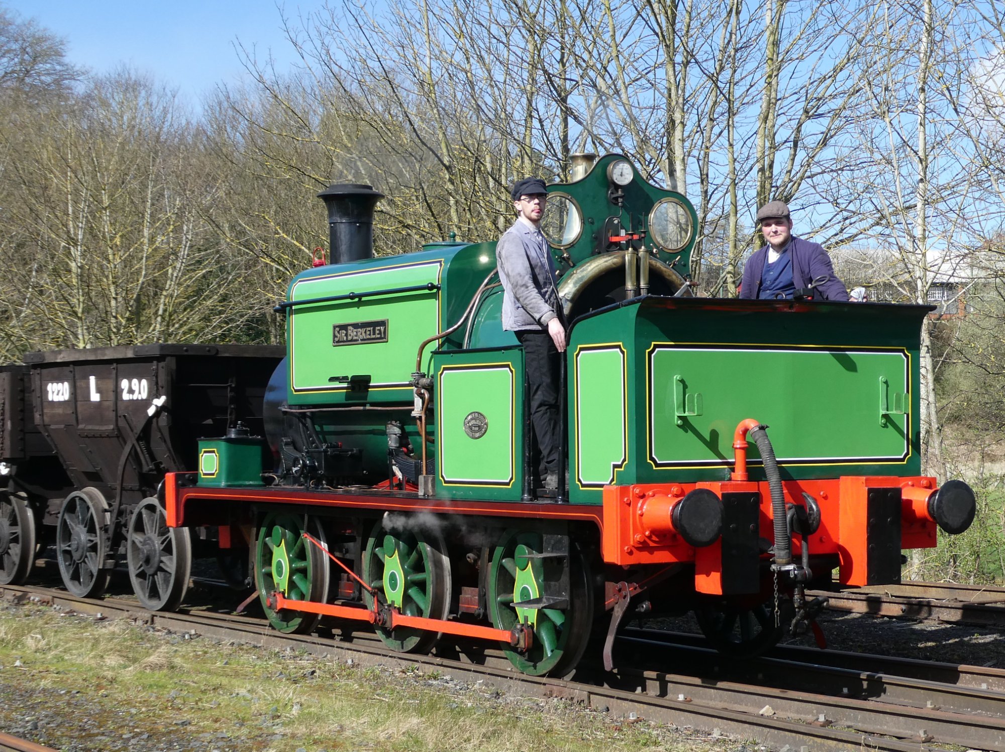 Solve Manning Wardle 0-6-0ST No.1210 "Sir Berkeley" jigsaw puzzle ...