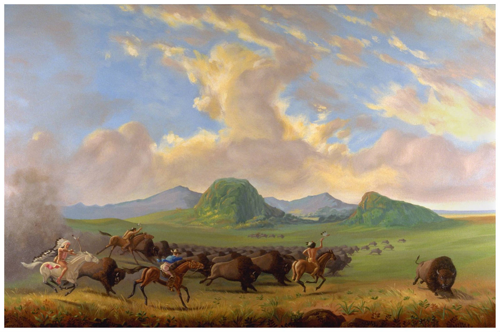 Jigsaw Puzzle | 442 pieces | Portrait of the Artist as Hunter ~ Kent ...