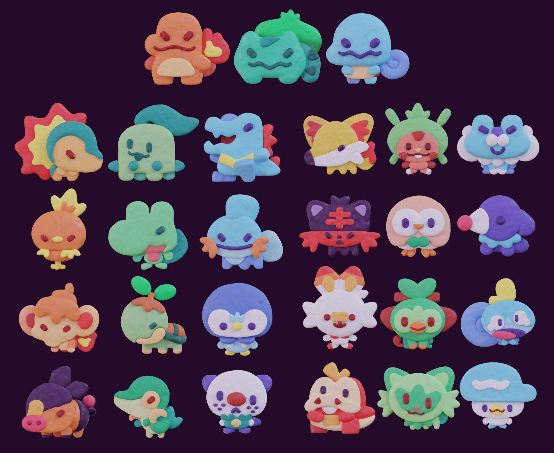 Solve pokemon by Crisppyboat jigsaw puzzle online with 300 pieces