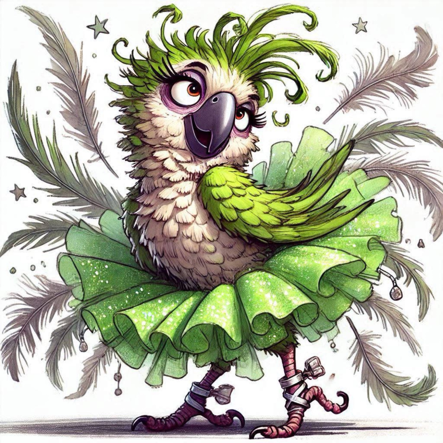 Solve Feeling Feisty jigsaw puzzle online with 64 pieces