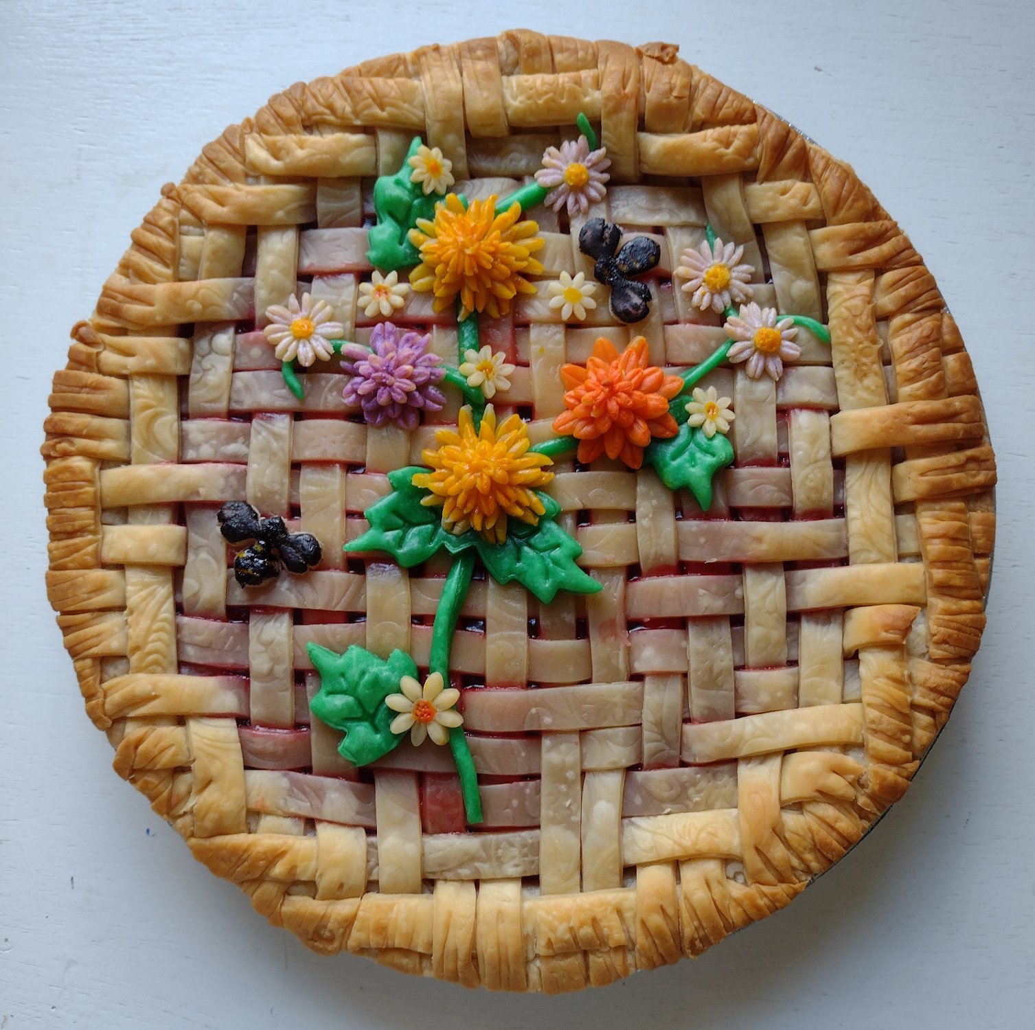 Jigsaw Puzzle | Strawberry pie | 64 pieces | Jigidi