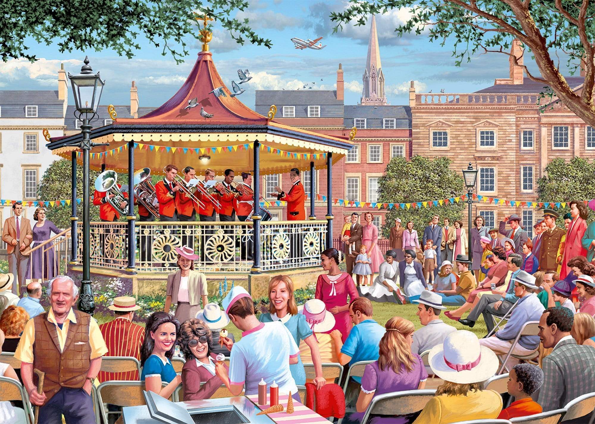 Jigsaw Puzzle | 300 pieces | THE BANDSTAND | Jigidi