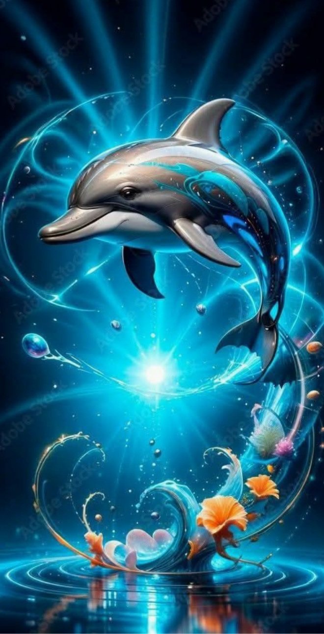 Solve jumping dolphin jigsaw puzzle online with 171 pieces