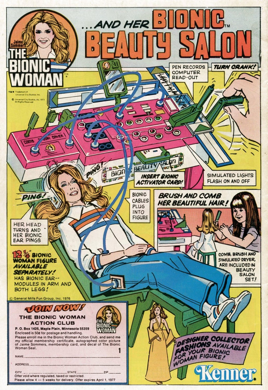 Solve the-bionic-woman-beauty-salon-1976 jigsaw puzzle online with 494 ...
