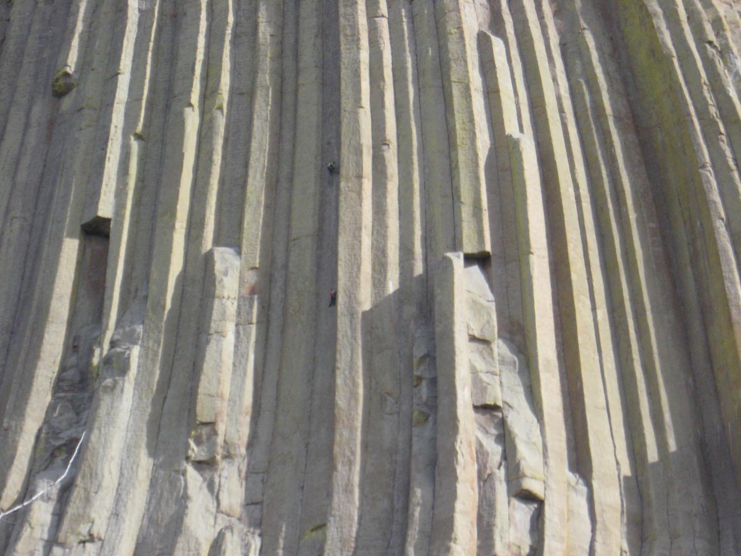 Solve Devils Tower Climbers jigsaw puzzle online with 48 pieces